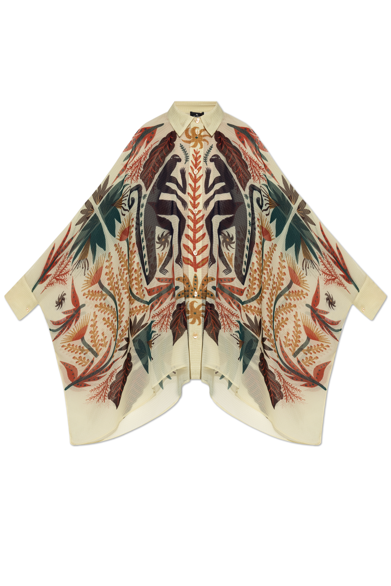 ETRO Etro Asymmetrical Printed Shirt