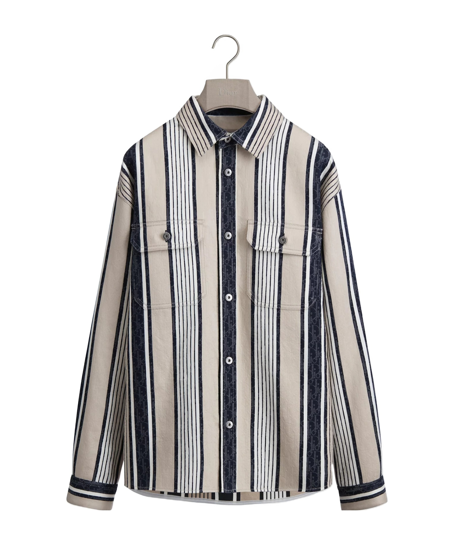 DIOR Dioriviera Dior Oblique Sun Stripes Overshirt