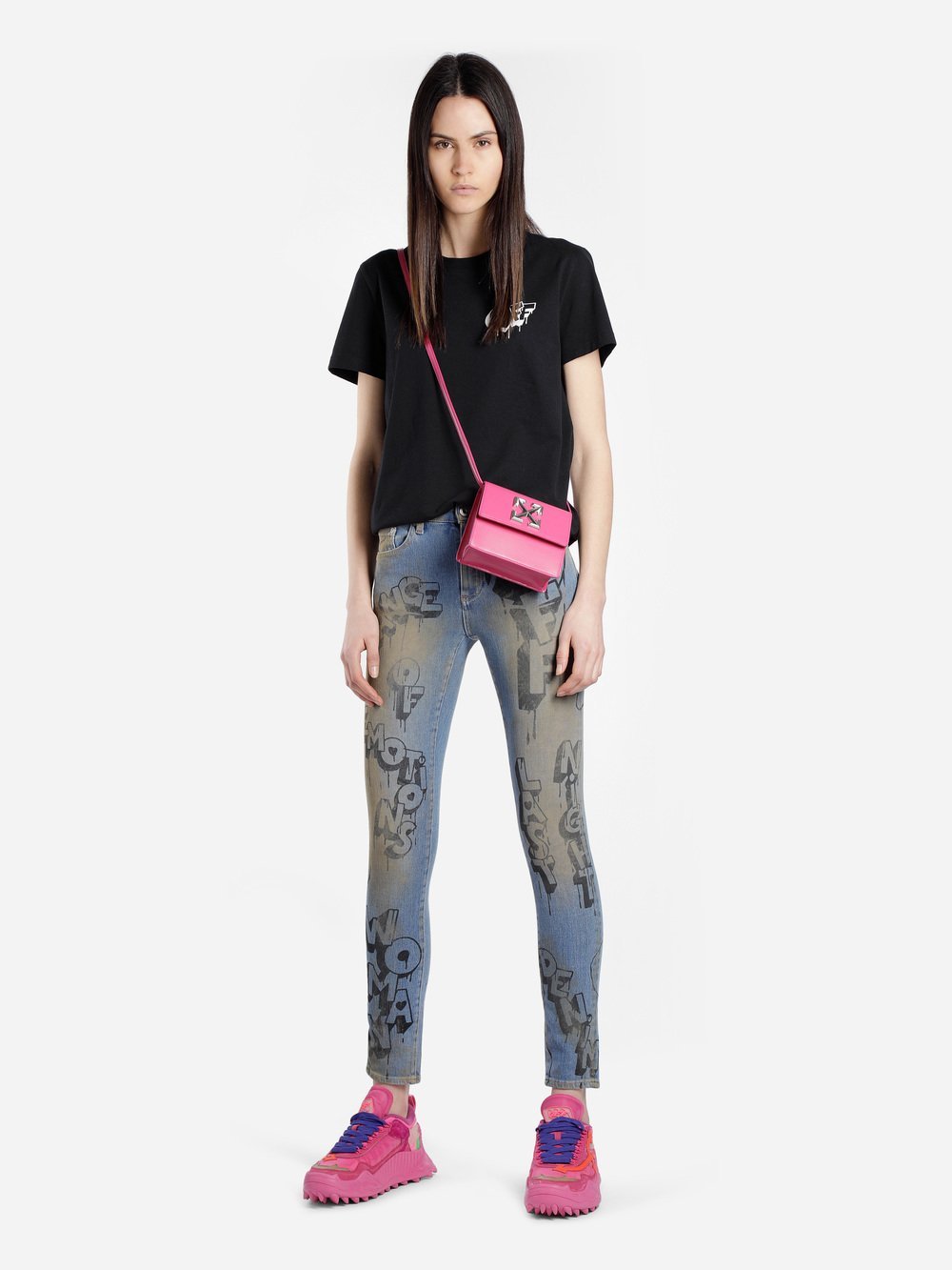 OFF-WHITE Off-White Logo Printed T-Shirt
