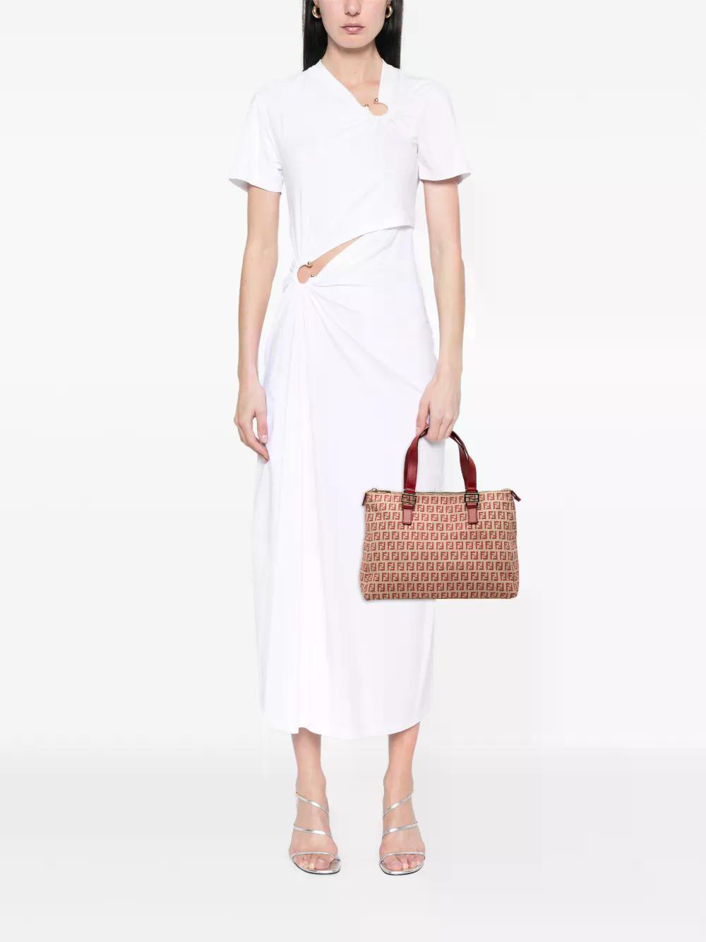 FENDI Fendi Zucchino Canvas Tote Bag