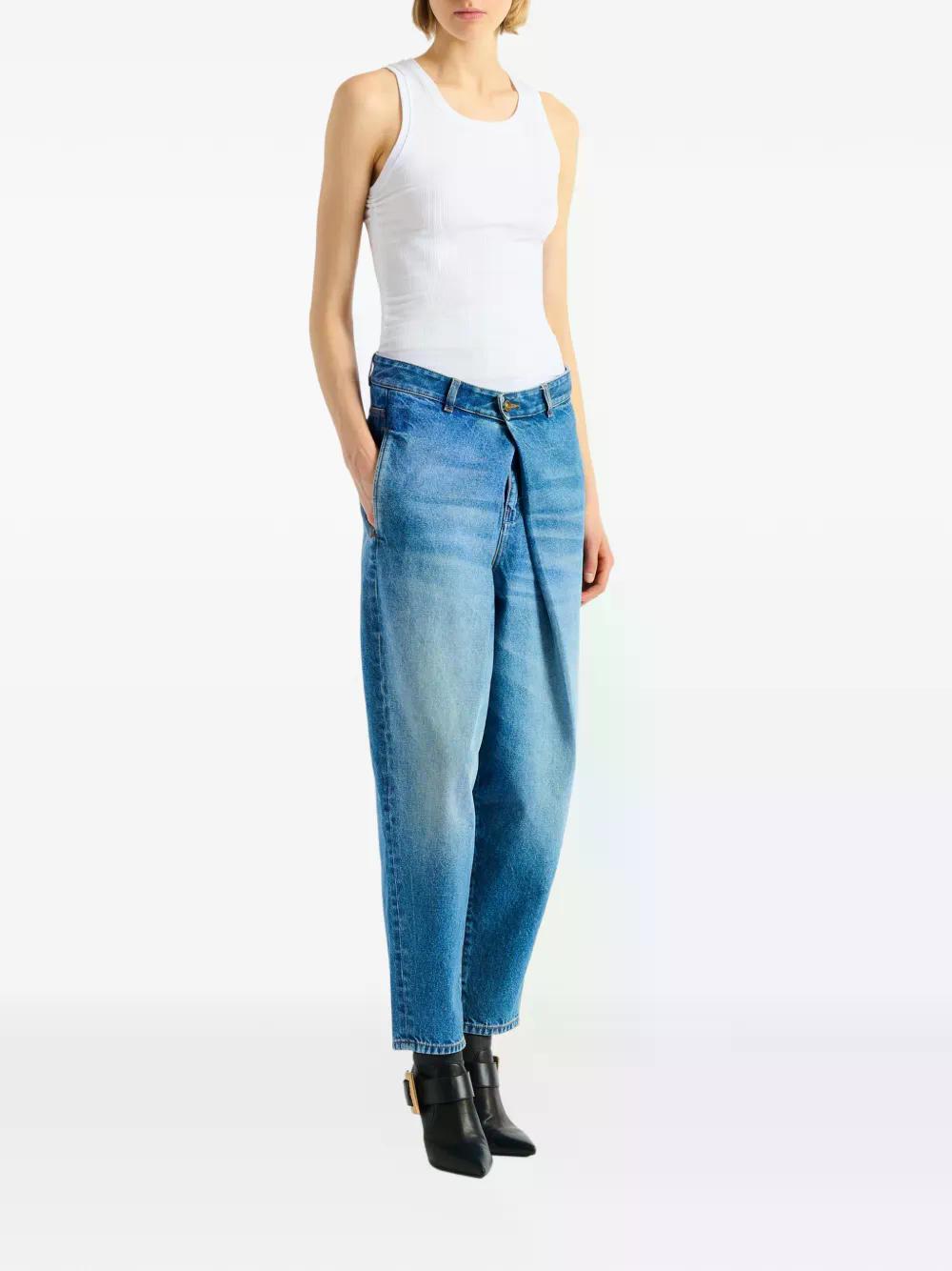 BALMAIN Balmain Barrel-Leg Denim Jeans