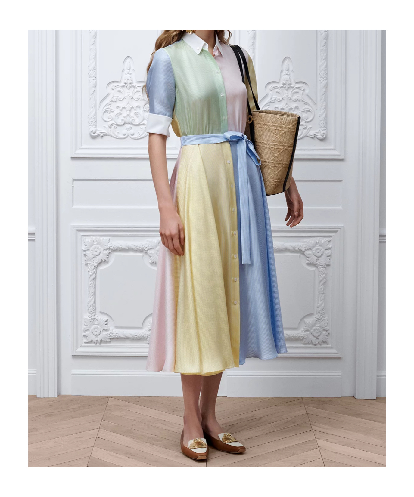 DIOR Dior Riviera Mid-Length Shirtdress