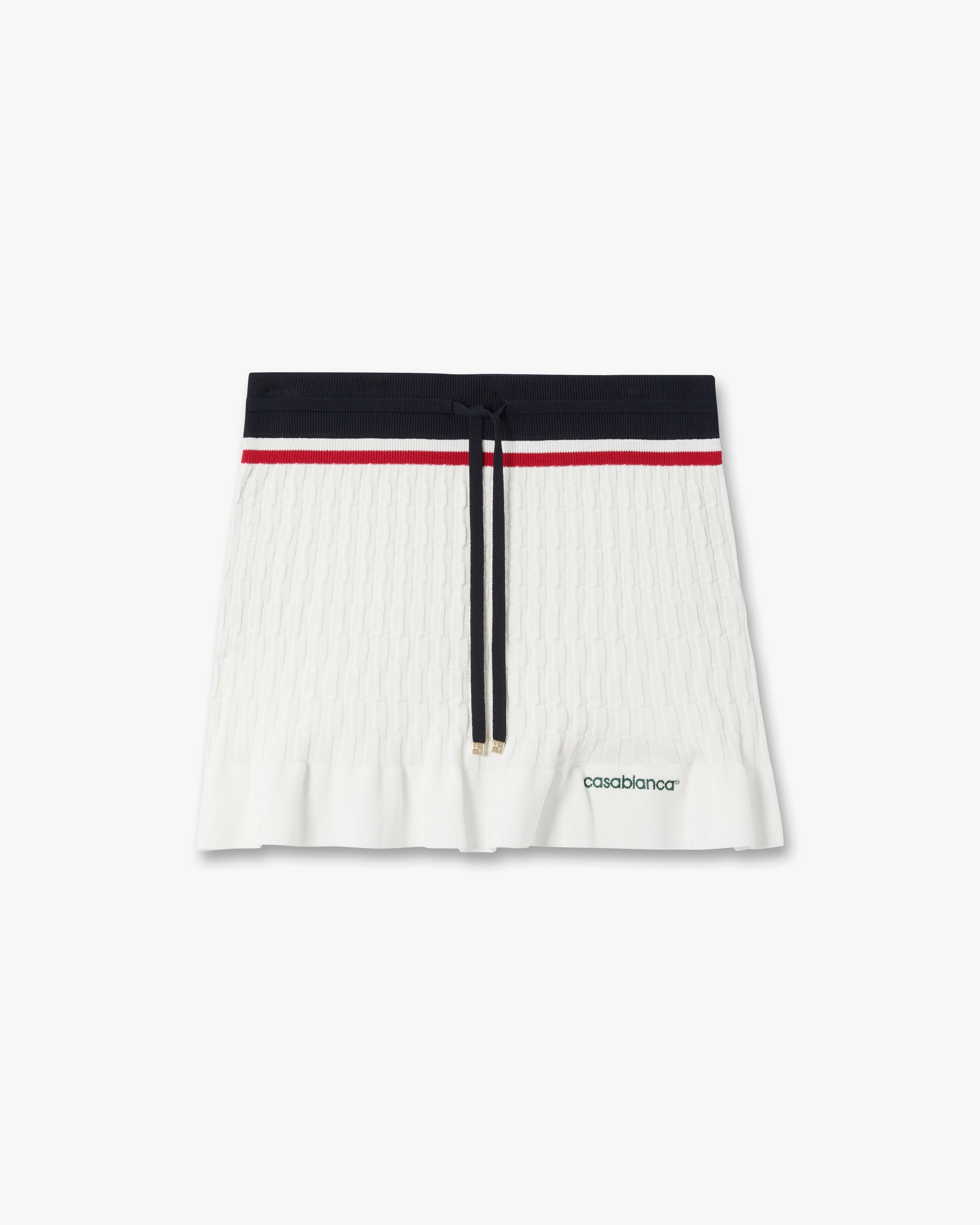 CASABLANCA Casablanca Paris Knit Tennis Mini Skirt