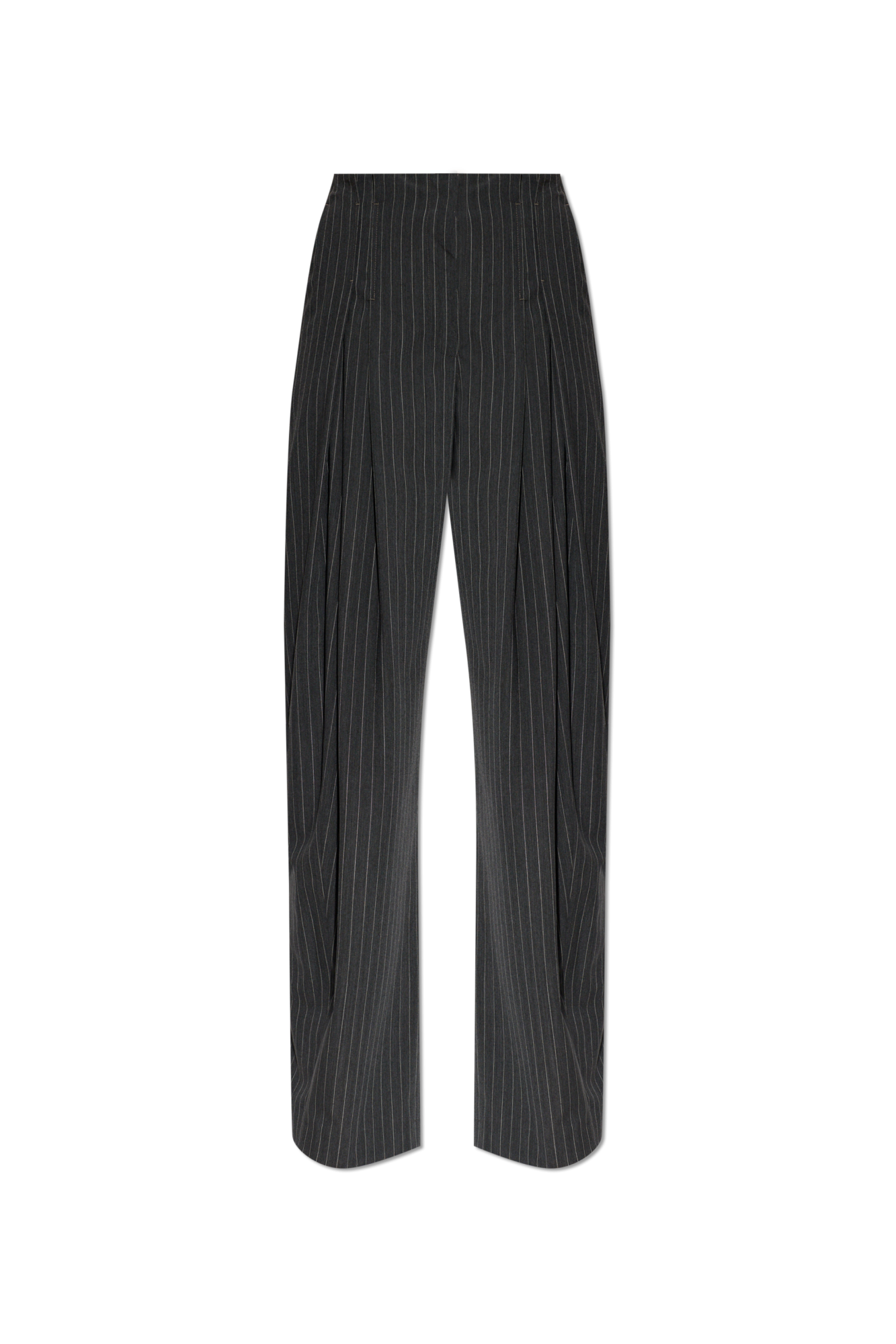 IRO PARIS Iro KALEI Wide-Leg Pinstriped Wool Trousers