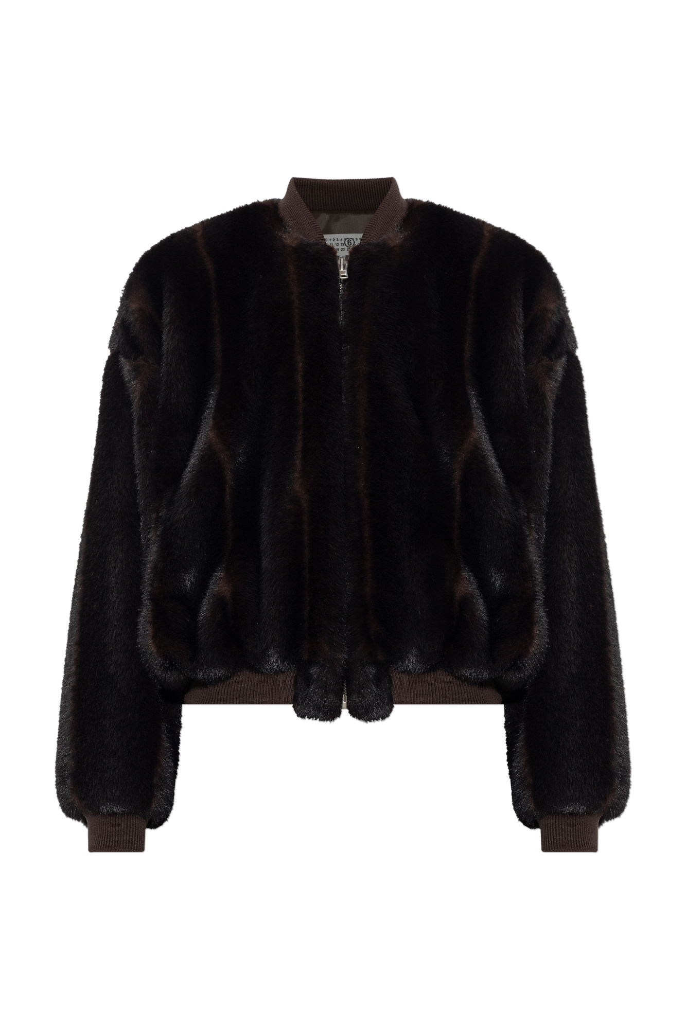 MAISON MARGIELA MM6 Maison Margiela Furry Bomber Jacket