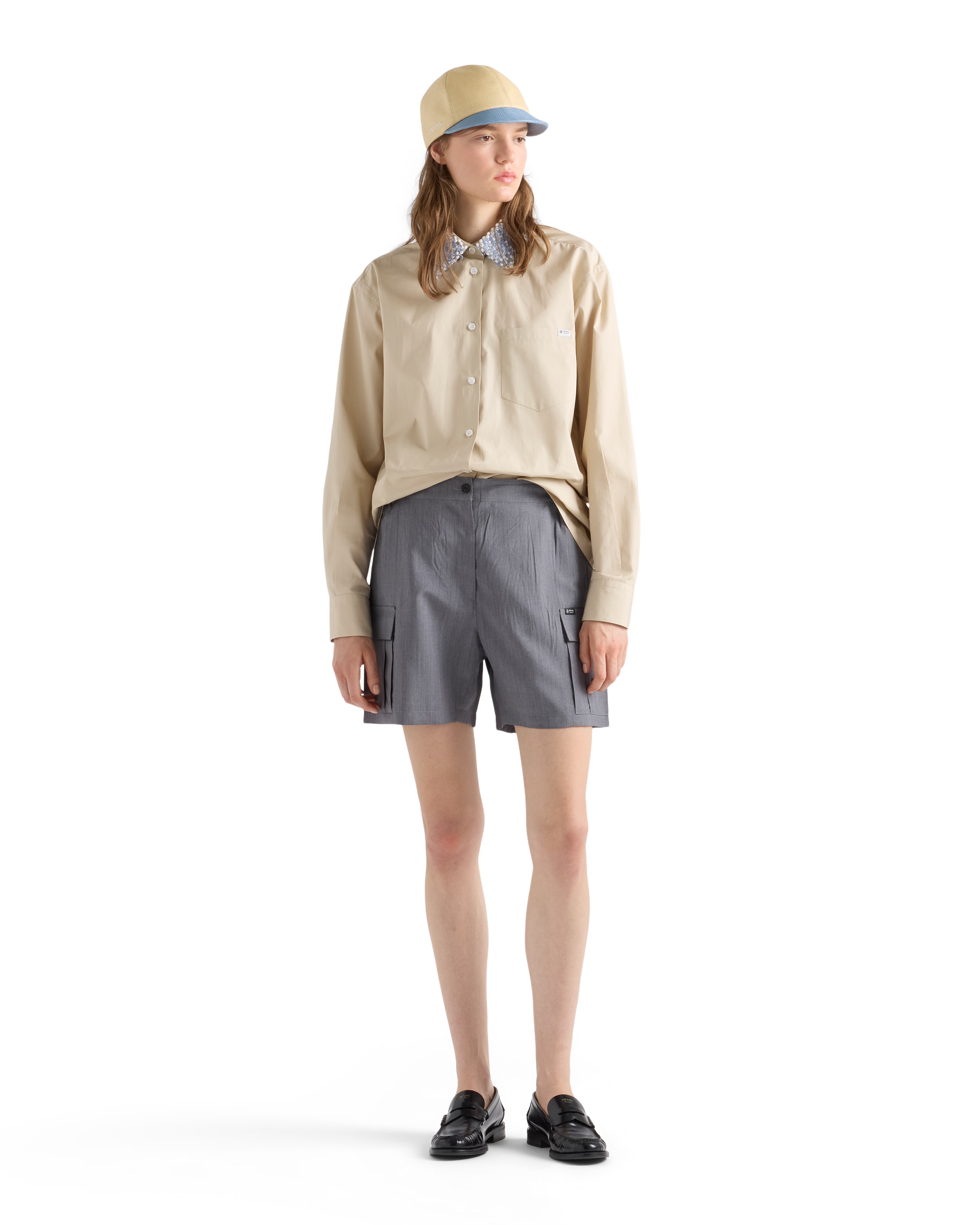 PRADA Prada Light Mohair Cargo Shorts