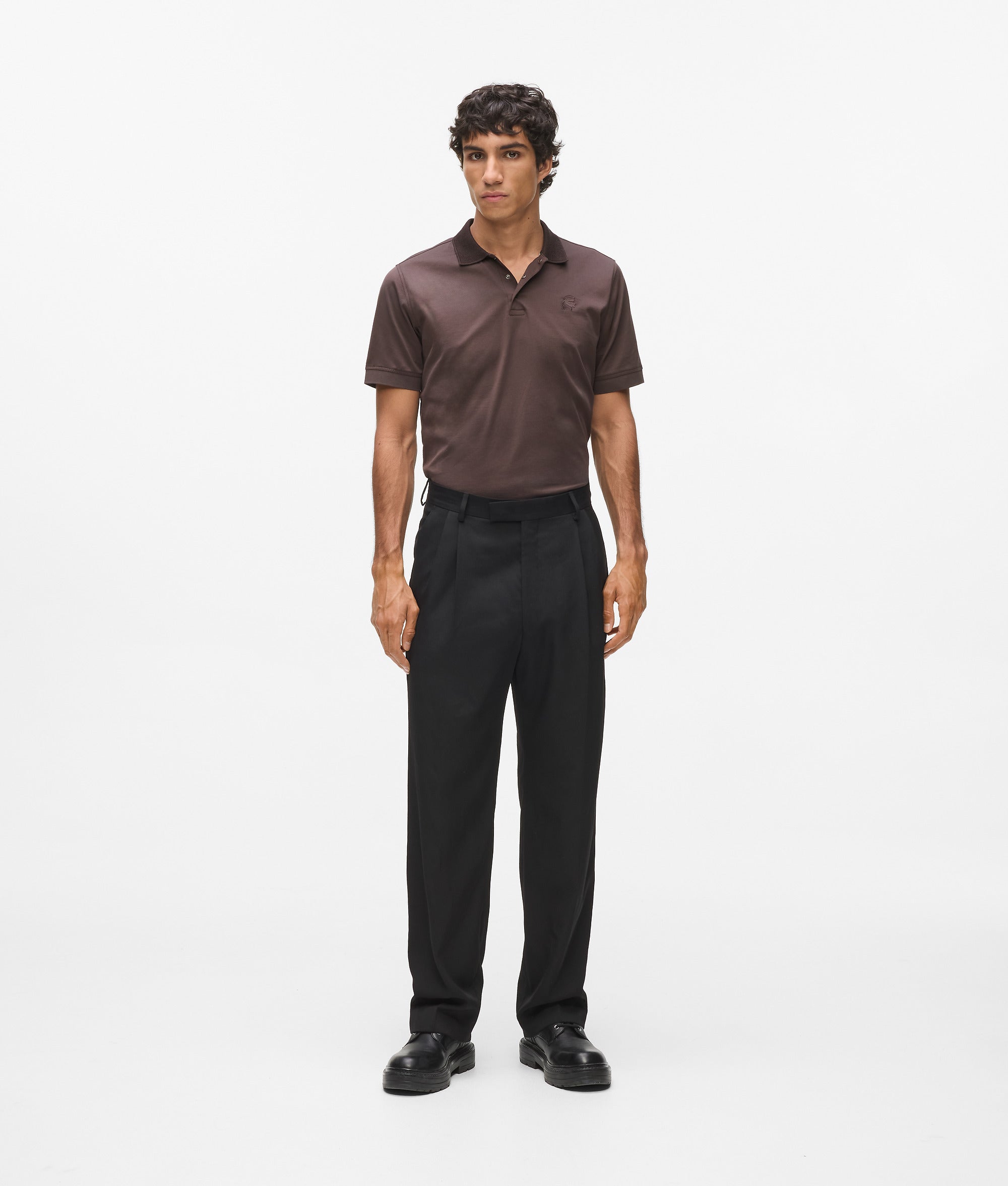 ARMANI EXCHANGE milano/new york logo polo