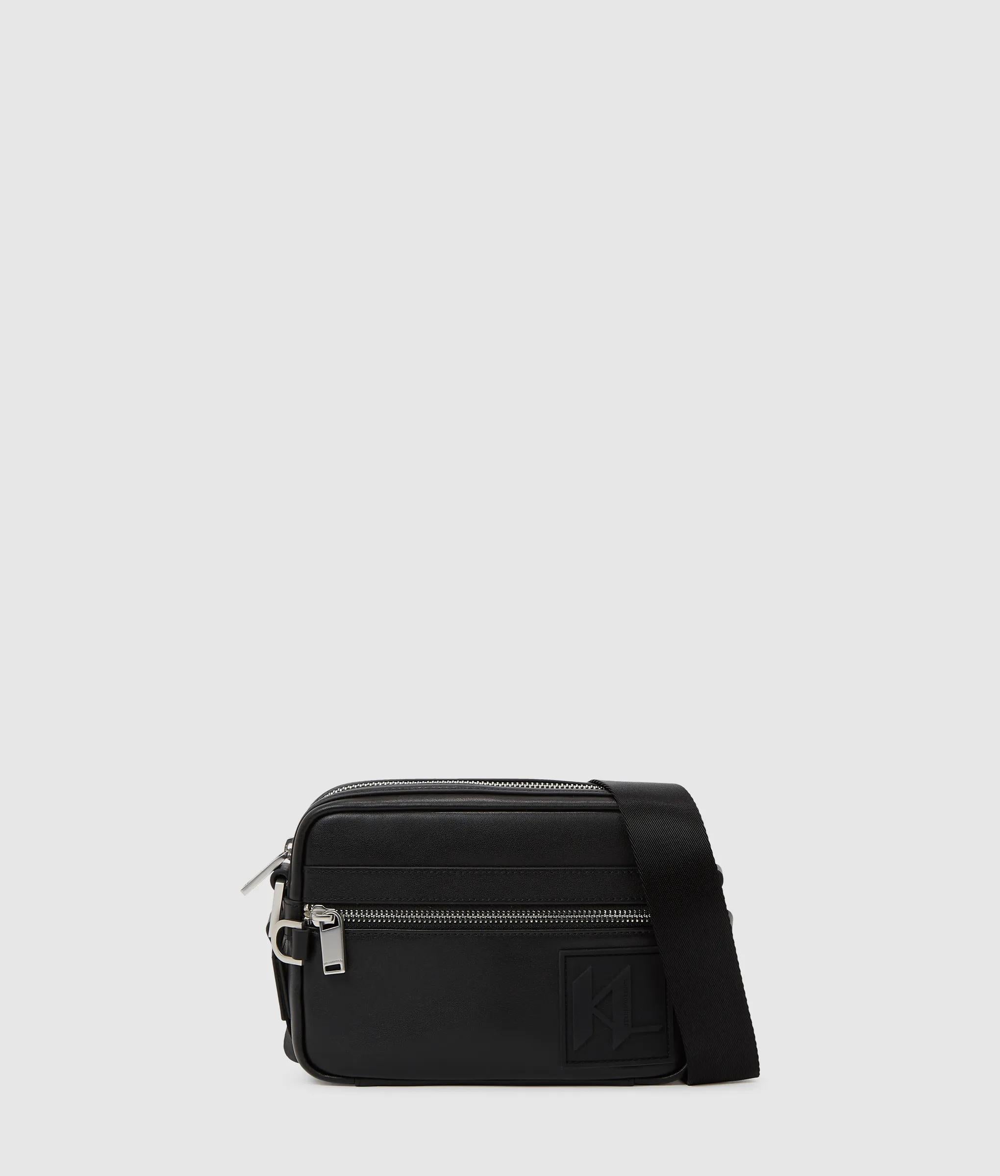 KARL LAGERFELD Karl Lagerfeld Monogram Patch Camera Bag