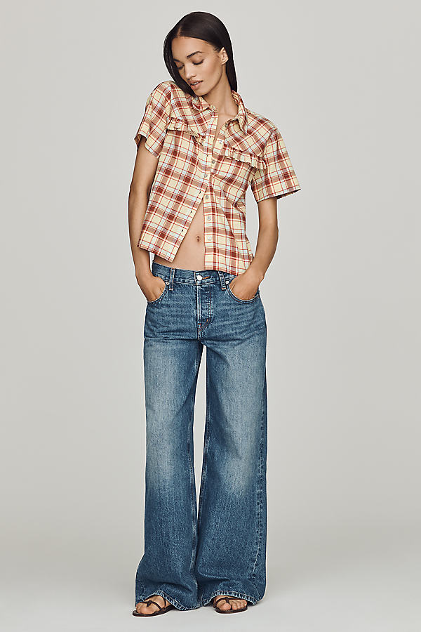 DAMSON MADDER Damson Madder Tomboy Plaid Shirt