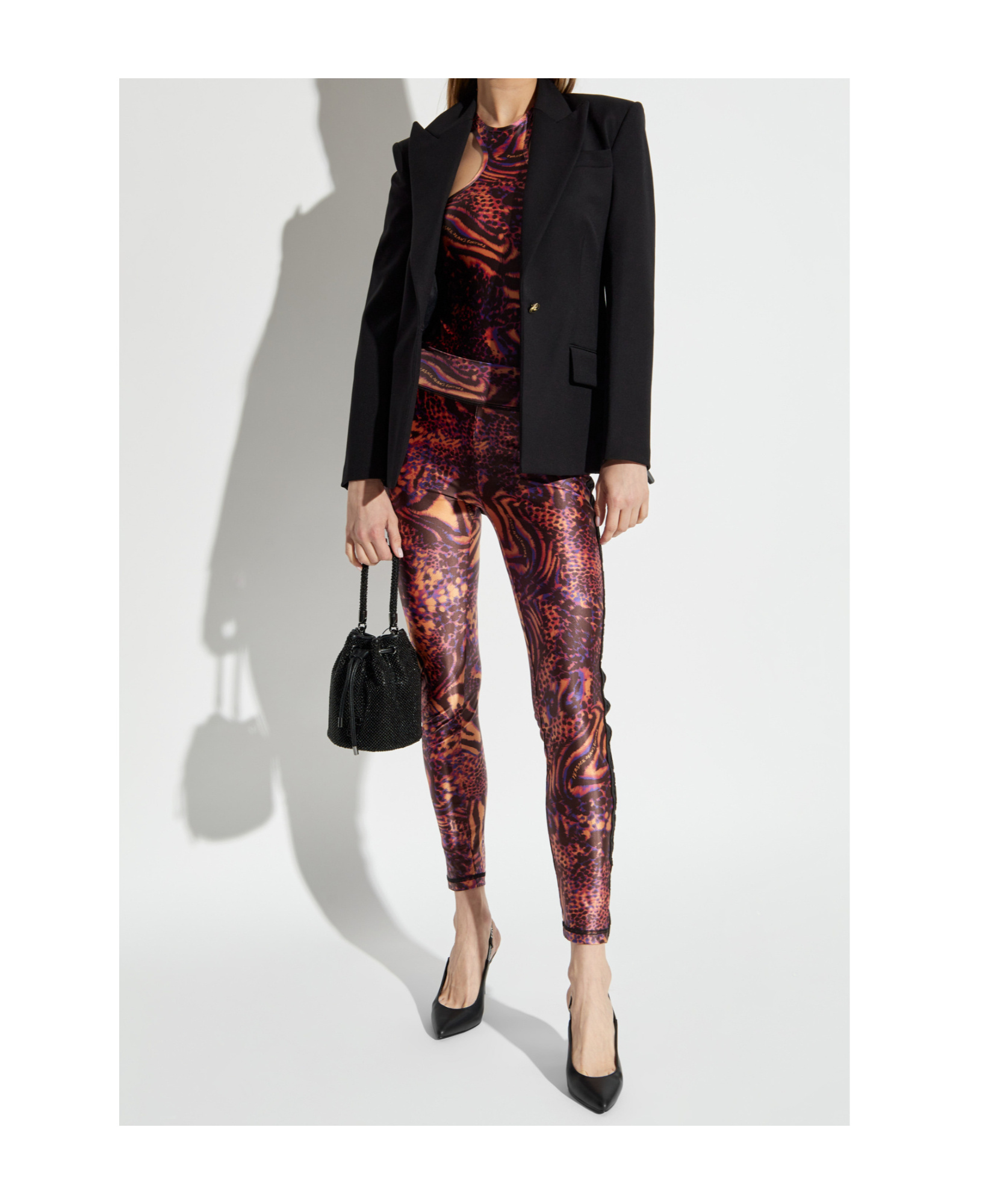 VERSACE Versace Jeans Couture Signature Print Pants
