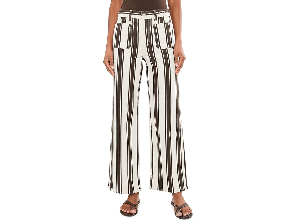 MADEWELL Madewell The Emmy Wide Leg Pants - Stripe