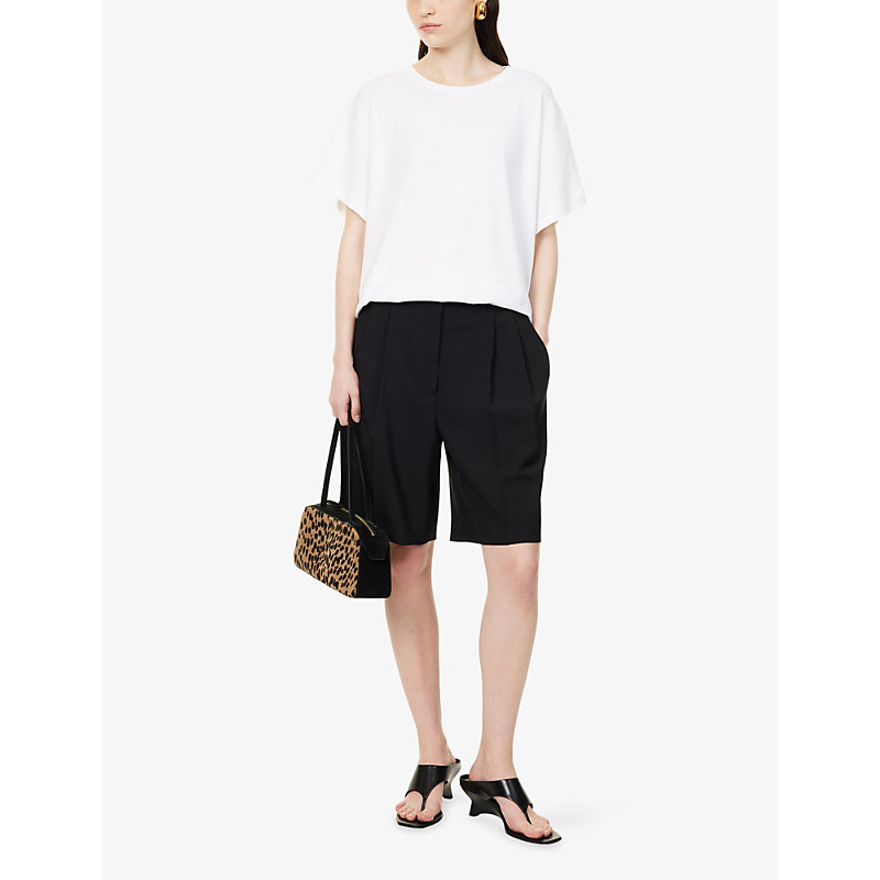 KHAITE Khaite Winsley Crew Neck Cotton T-Shirt