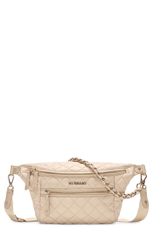MZ WALLACE MZ Wallace Small Crosby Quilted Nylon Convertible Sling Bag