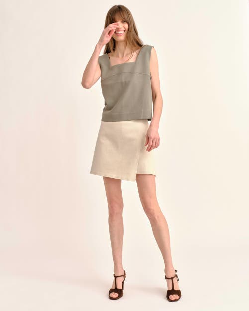 CARTOLINA Cartolina James Pebbled Crepe Tank