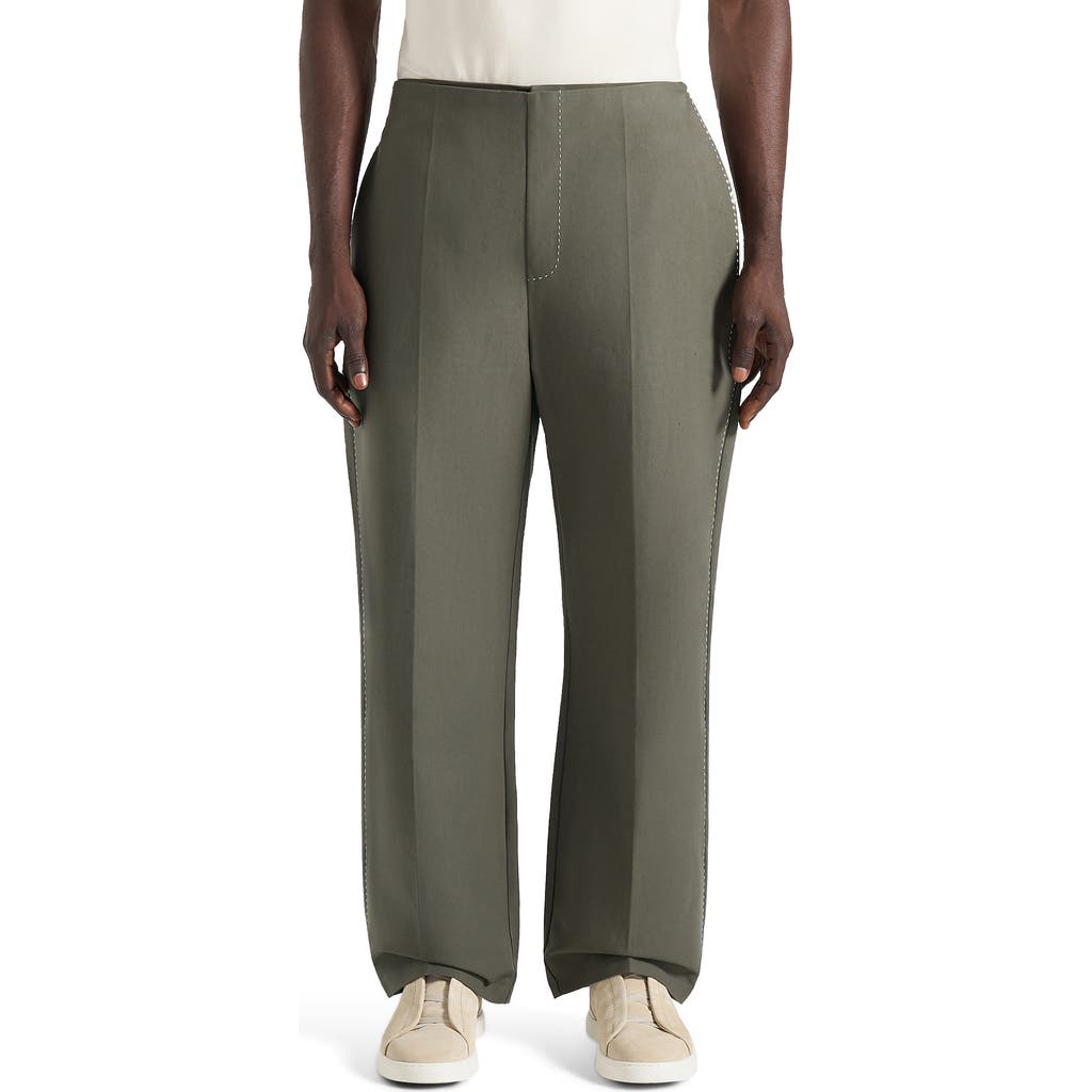 MANIÈRE DE VOIR Maniere De Voir Foldover Front Trousers
