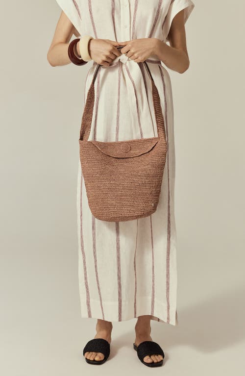HELEN KAMINSKI Helen Kaminski Yala Crochet Raffia Shoulder Bag