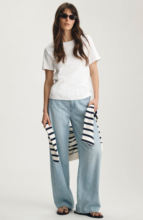 MAVI Nina Crewneck Cotton T-Shirt