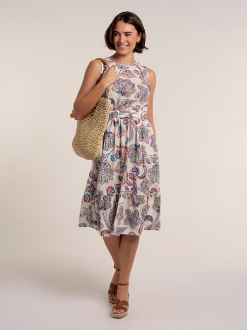 BRAKEBURN Brakeburn Paisley Print Midi Tea Dress