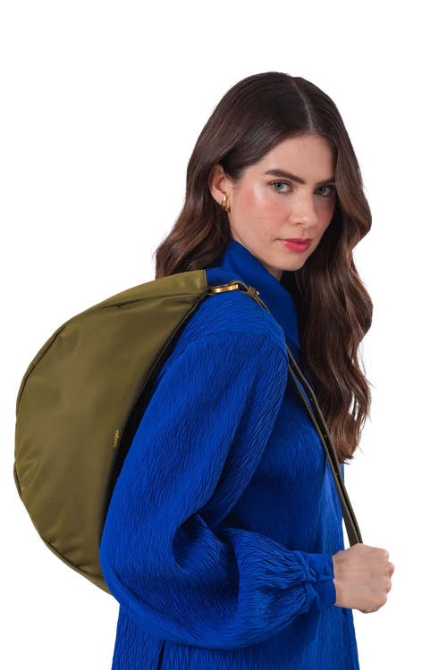ESTHERA Esthera Luna Half Moon Bag