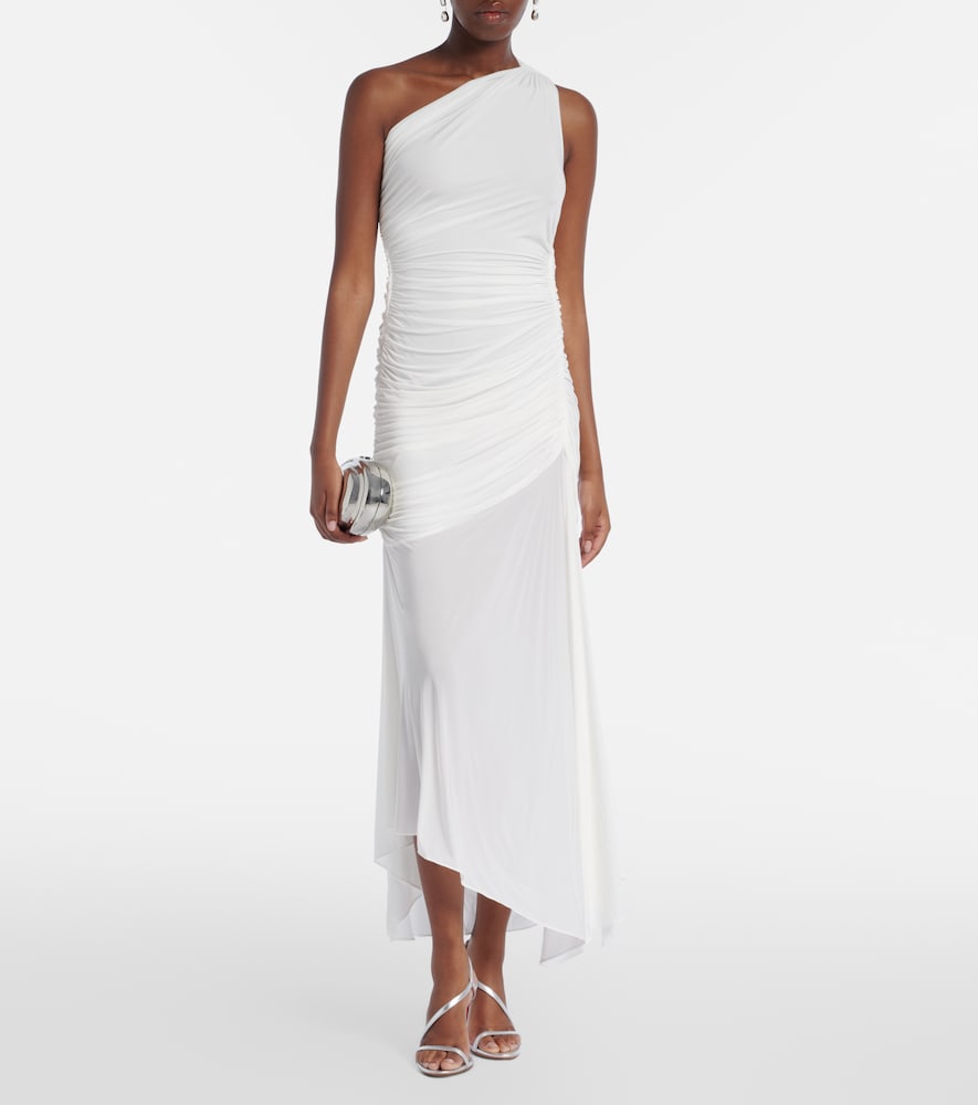 ALEX PERRY Alex Perry Gathered Jersey Cocktail Dress