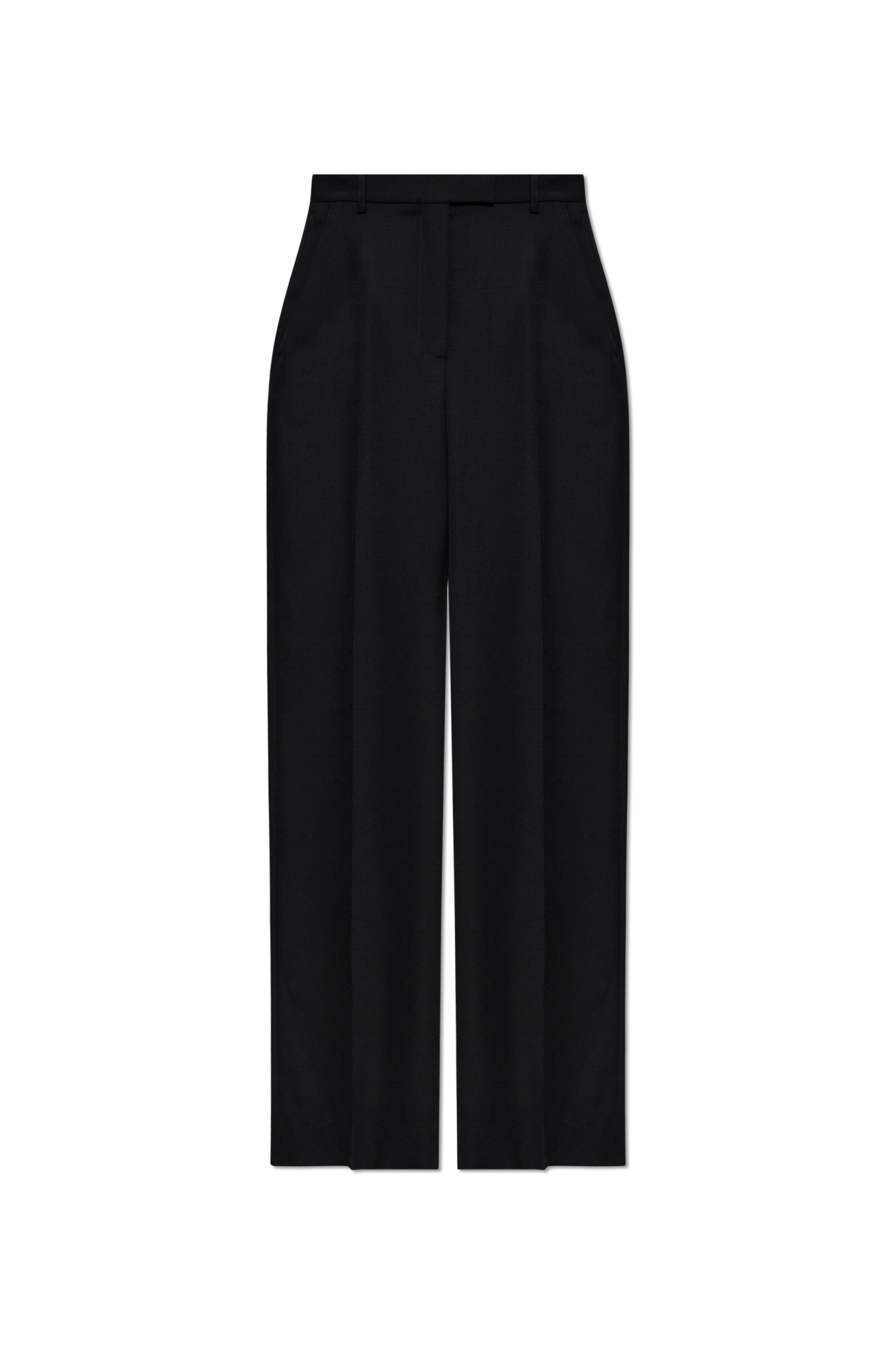 ALEXANDER MCQUEEN Alexander McQueen Wool Pleated Trousers