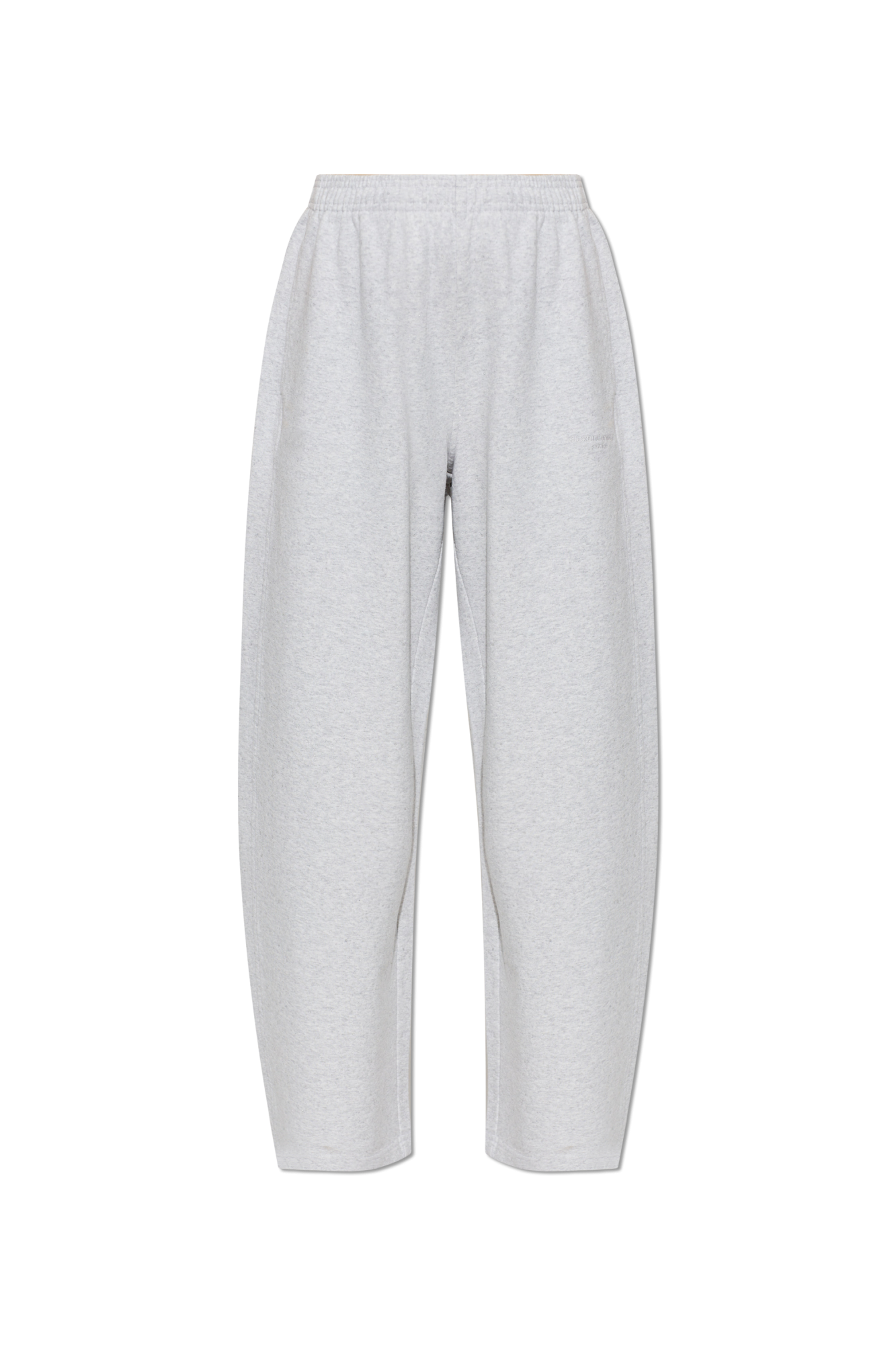 ALEXANDER WANG Alexander Wang Long Sleeve T-Shirt with Raised Logo Detail