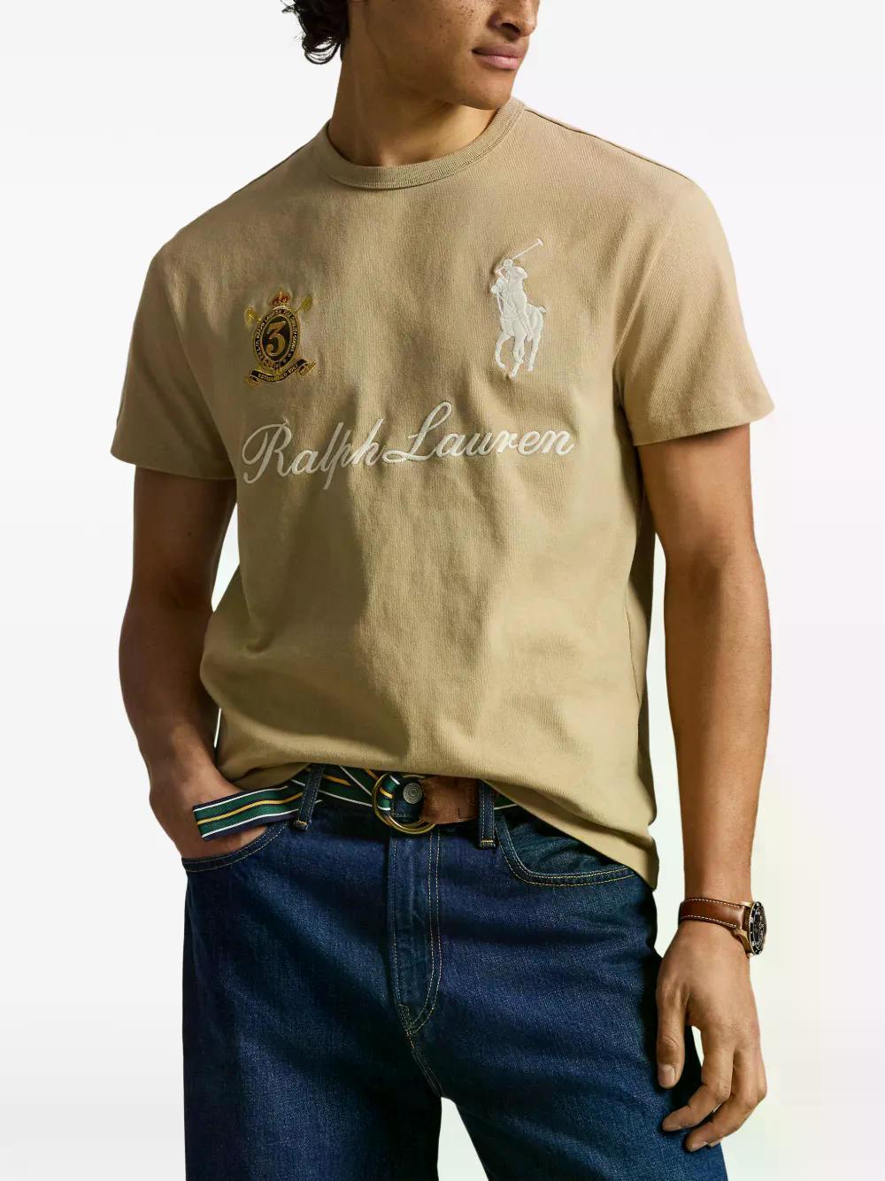 POLO RALPH LAUREN big pony logo-embroidered t-shirt