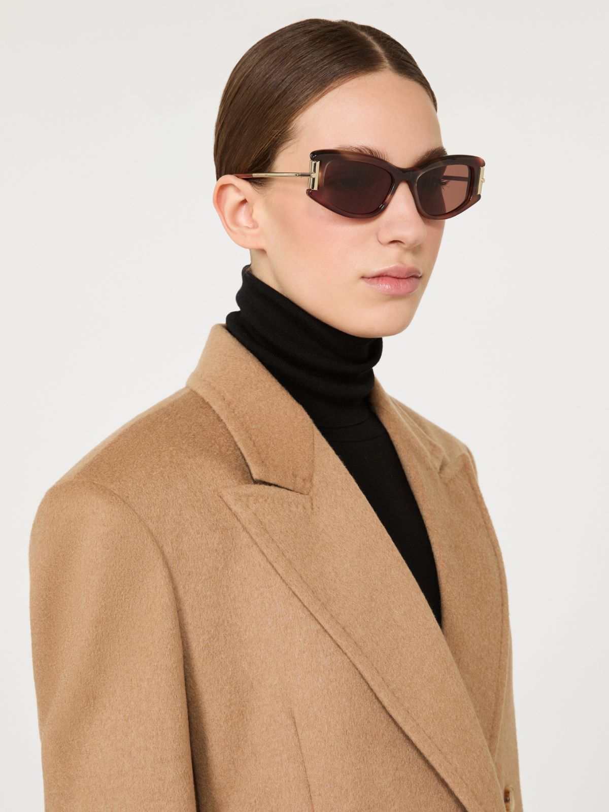 MAX MARA Max Mara Square Acetate Sunglasses