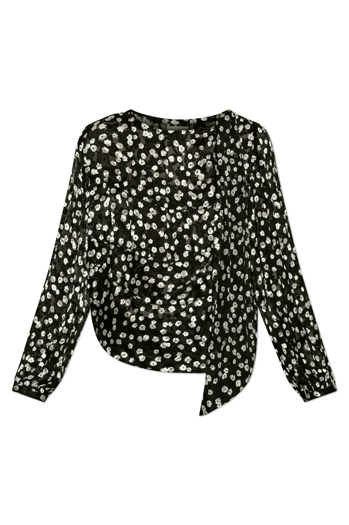 ISABEL MARANT ÉTOILE Isabel Marant "Rirma" Long Sleeve Floral Print Blouse