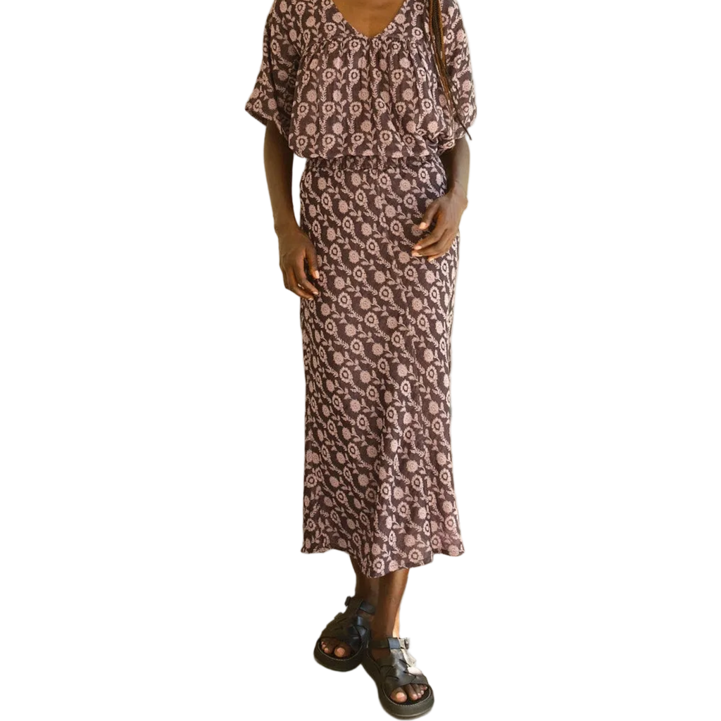 ACE & JIG Ace & Jig Tess Bias Slip Skirt