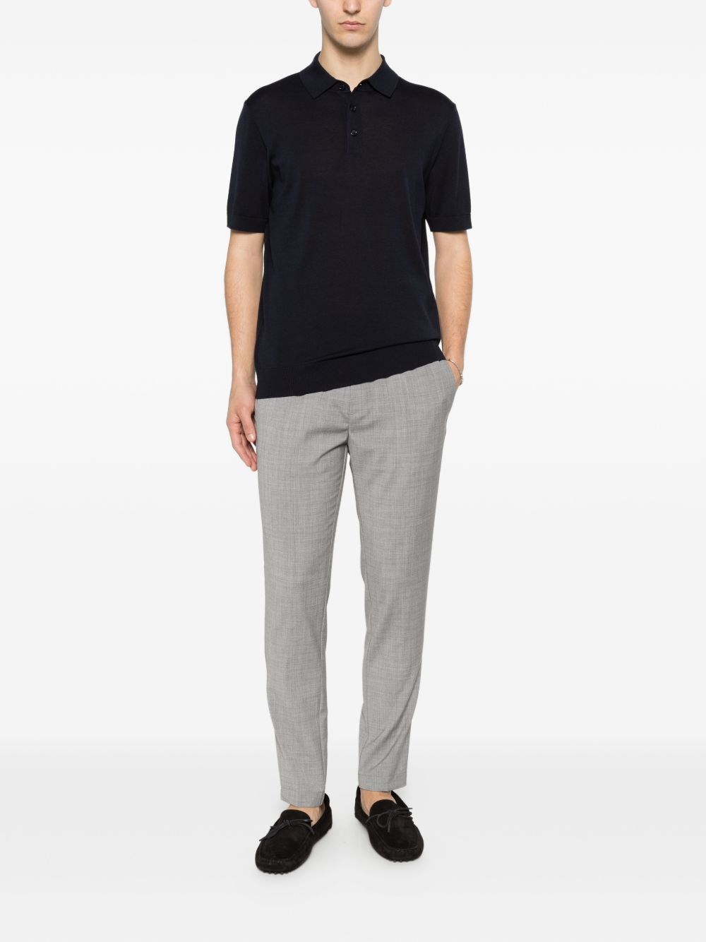 PAOLO PECORA PAOLO PECORA Knitted Polo Shirt