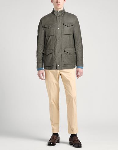 ELEVENTY Eleventy Platinum Wool Silk Safari Jacket