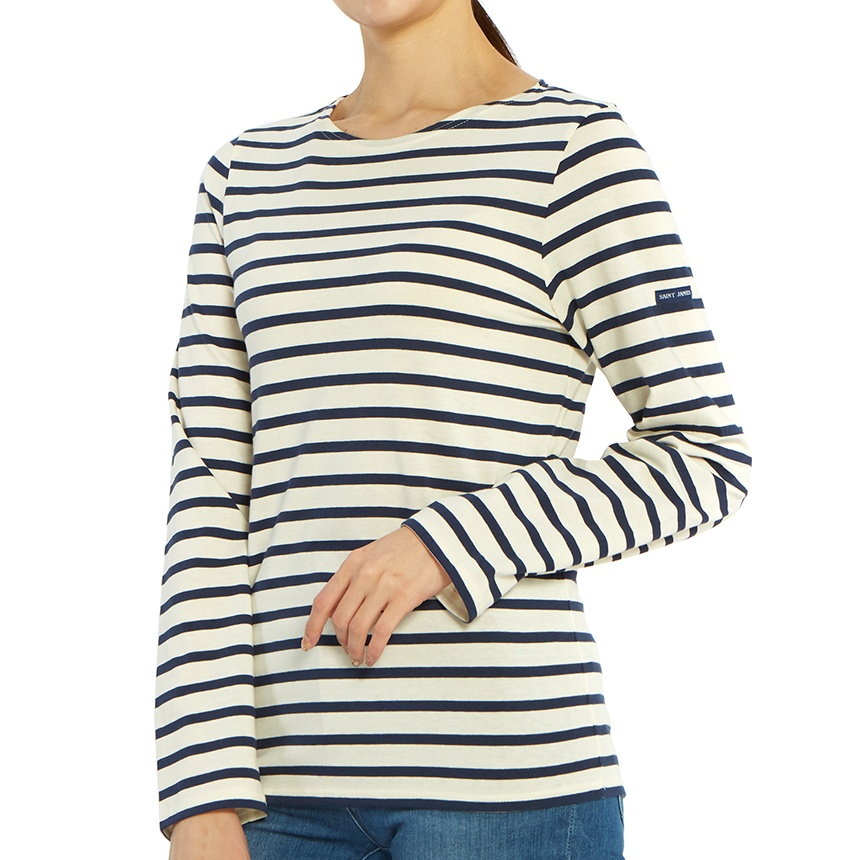 SAINT JAMES Saint James Striped Crewneck T-Shirt