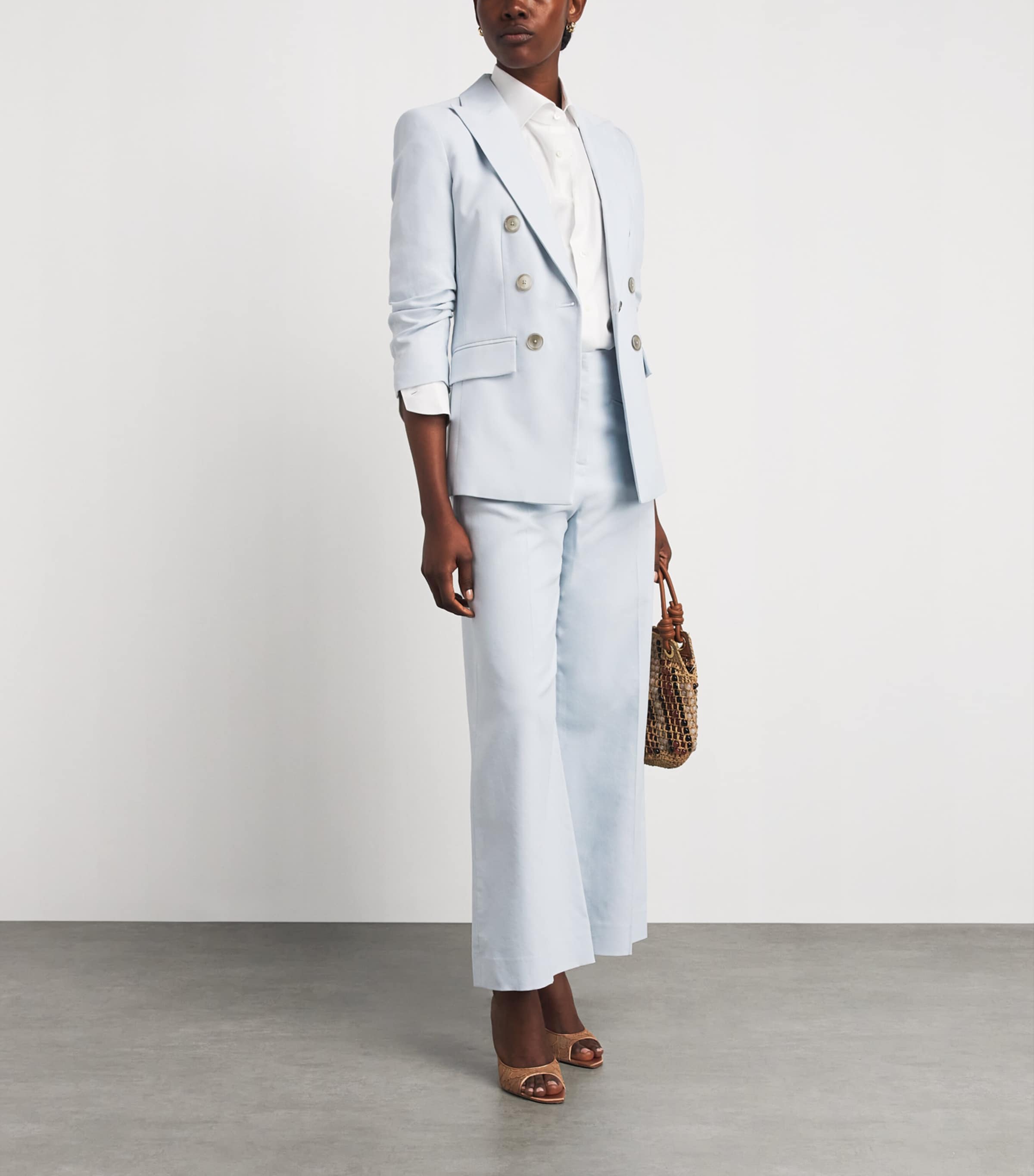 VERONICA BEARD Veronica Beard Cassidee Wide-Leg Trousers