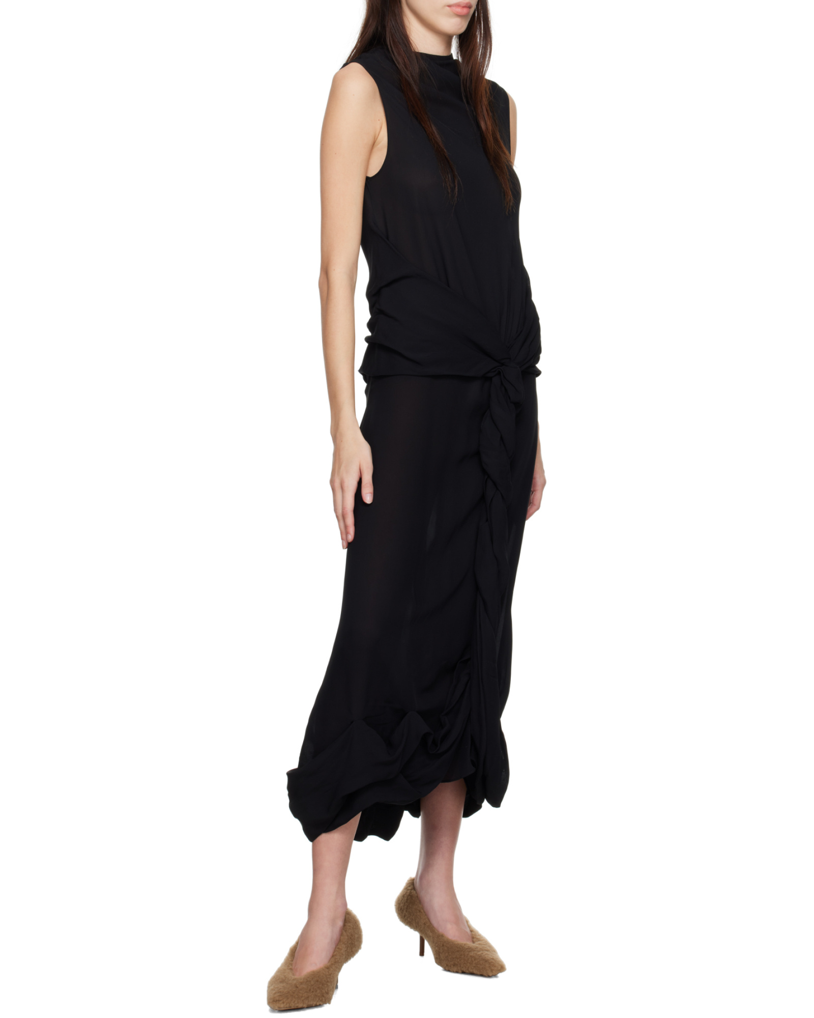 J.W.ANDERSON J.W.Anderson Twisted Sheer Dress