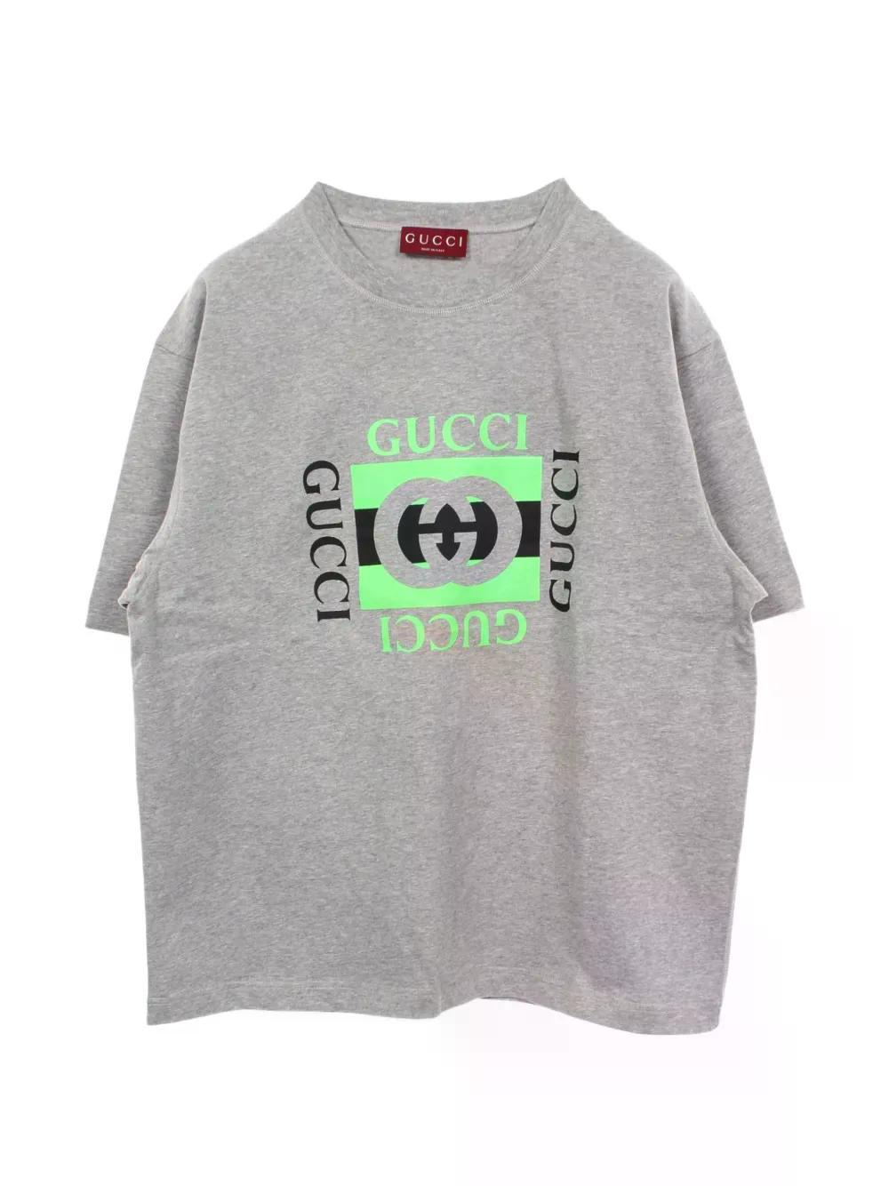 Gucci Fw22 Interlocking G Cotton T-shirt 'brown - Brown/multi