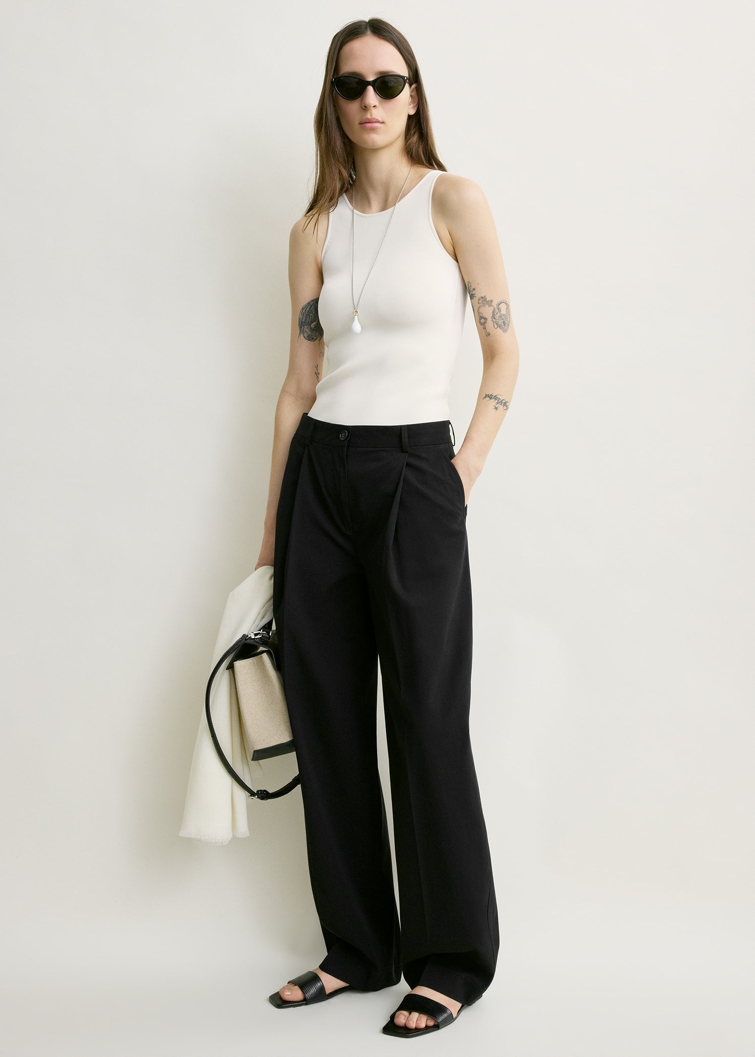 TOTÊME TOTEME Classic Compact Knit Tank Top