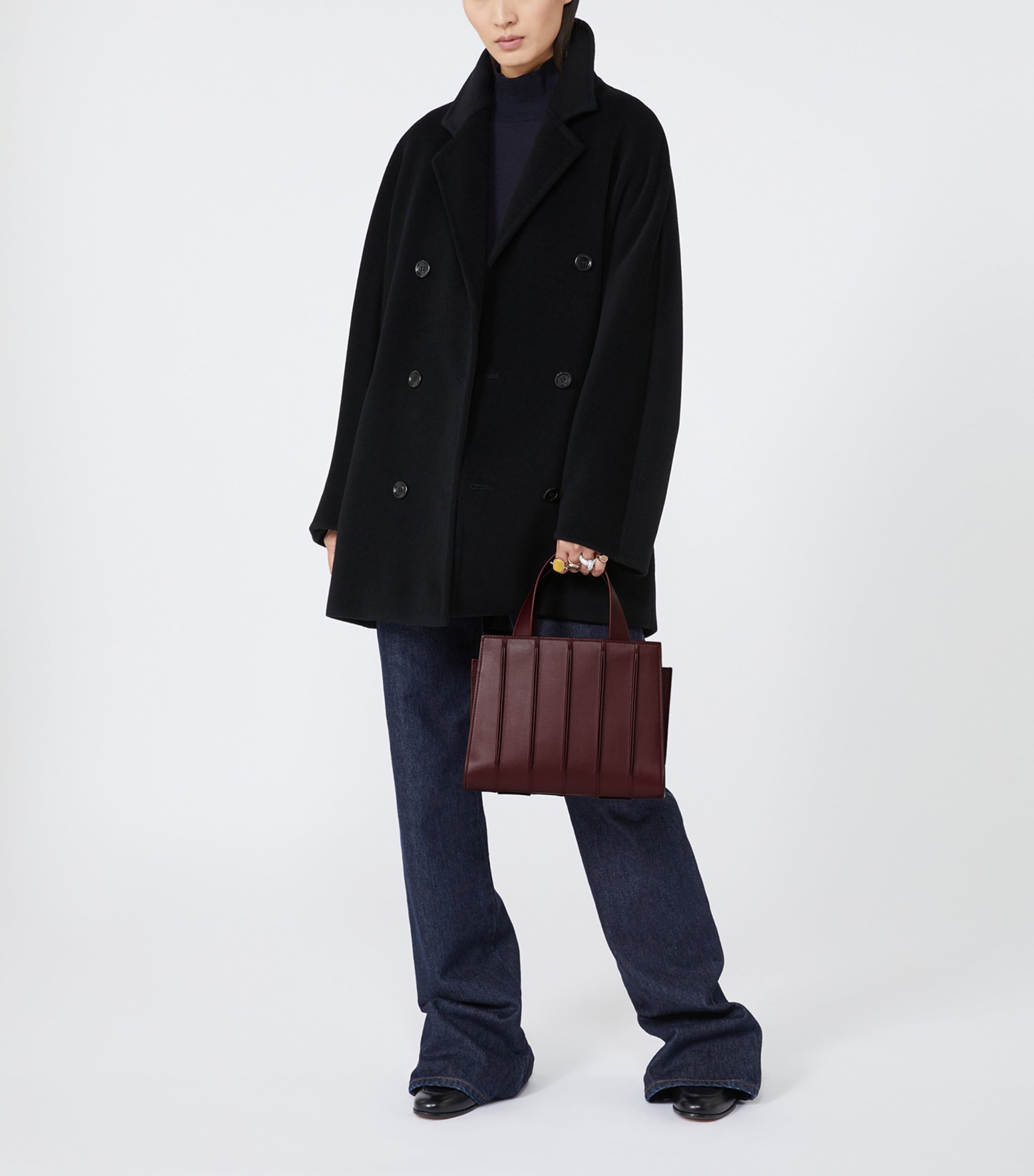 MAX MARA Max Mara Medium Quilted Whitney Top-Handle Bag