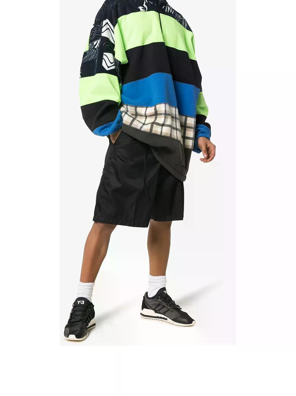 Y3 Y-3 Harigane Leather Sneakers