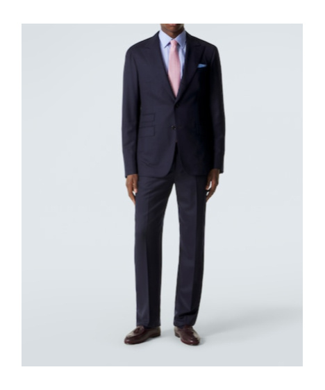 DUNHILL Dunhill Wool Slim Fit Trousers