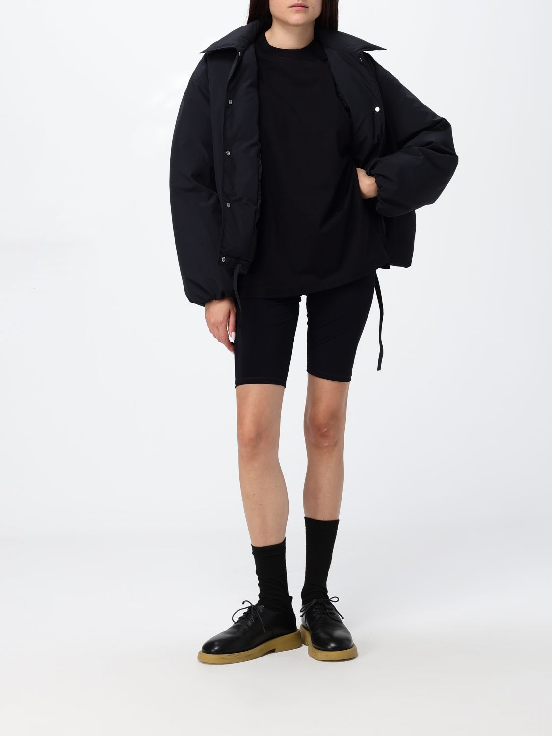 JIL SANDER Jil Sander Dropped Shoulder Relaxed Fit Cotton T-Shirt