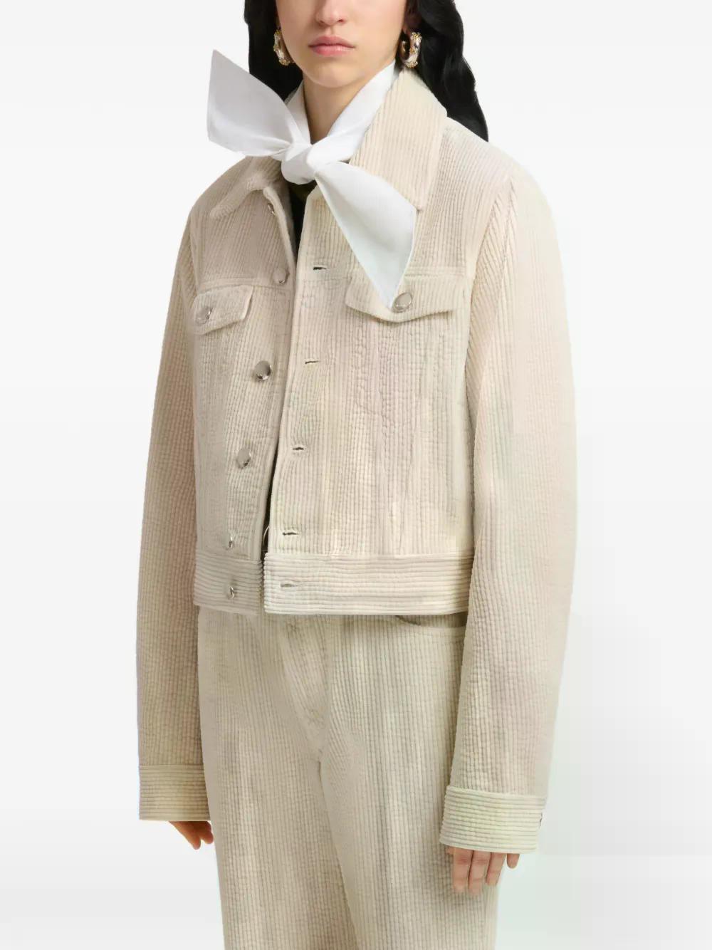 MARNI Marni Corduroy Button-Up Jacket