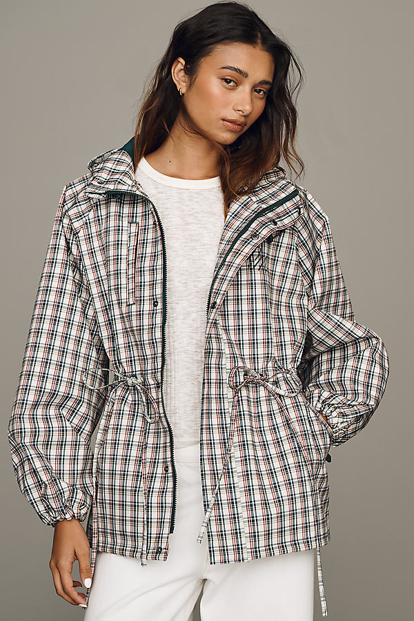 DAMSON MADDER Damson Madder Liu Plaid Anorak Jacket