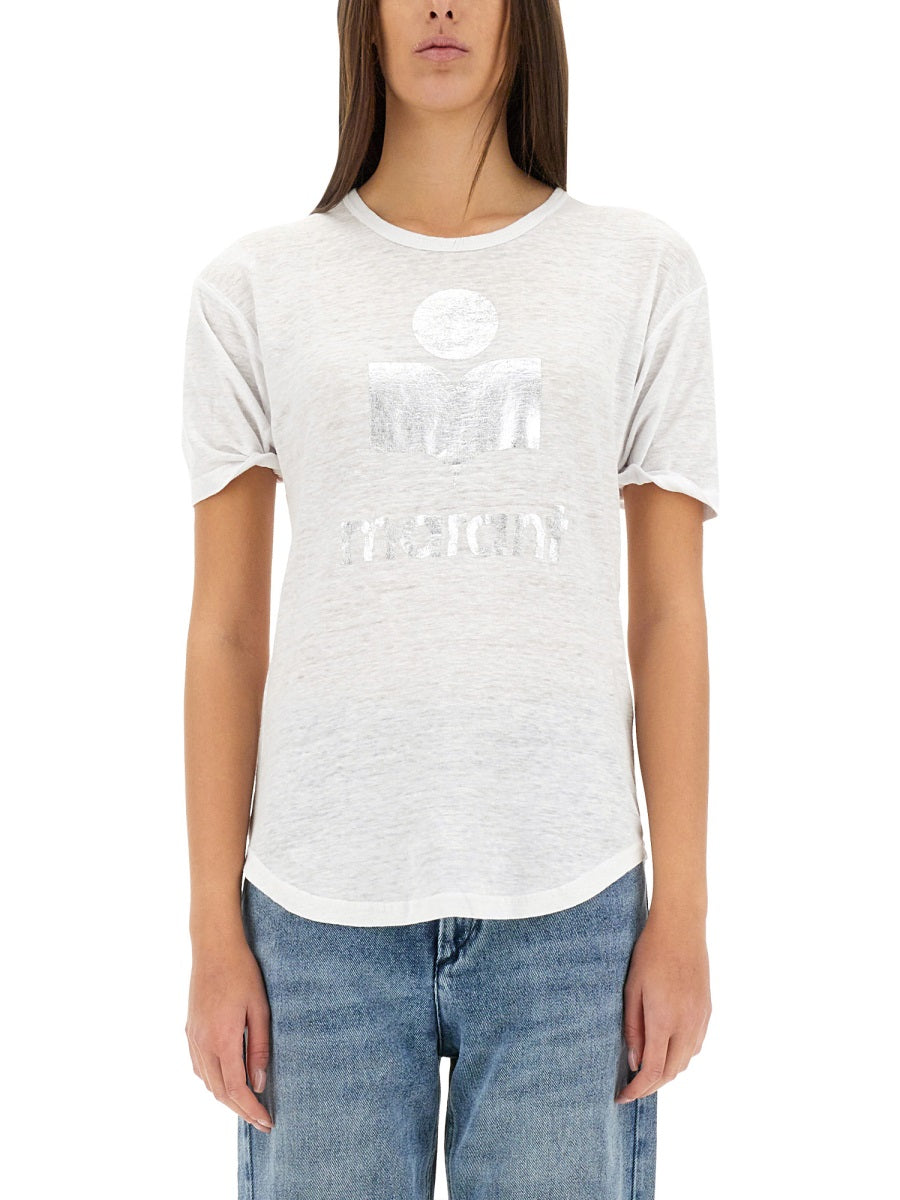 MARANT ETOILE MARANT ÉTOILE Koldi T-Shirt with Necklace Detail