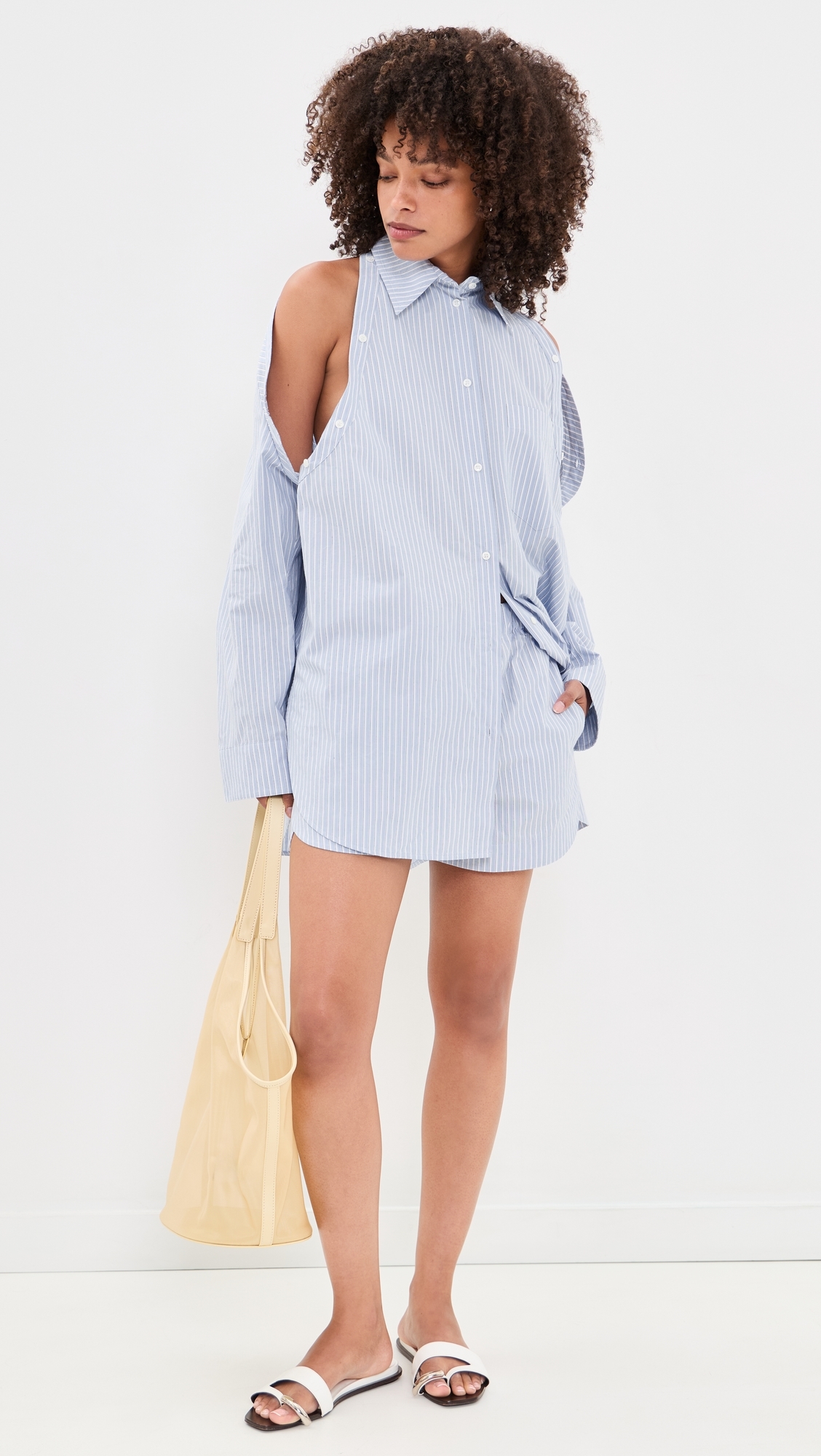 NANUSHKA Nanushka "Nananda" Striped Cotton Shirt