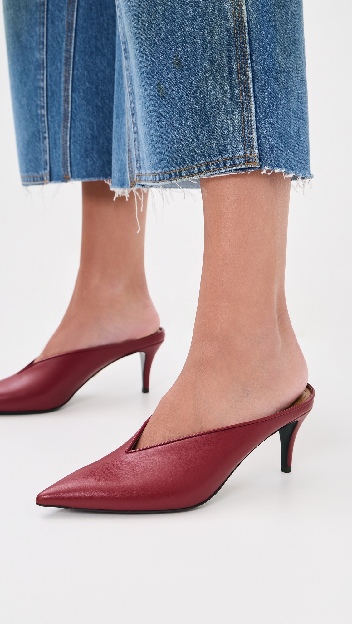 STELLA MCCARTNEY Stella McCartney Alter Mat Pointed Toe Mules