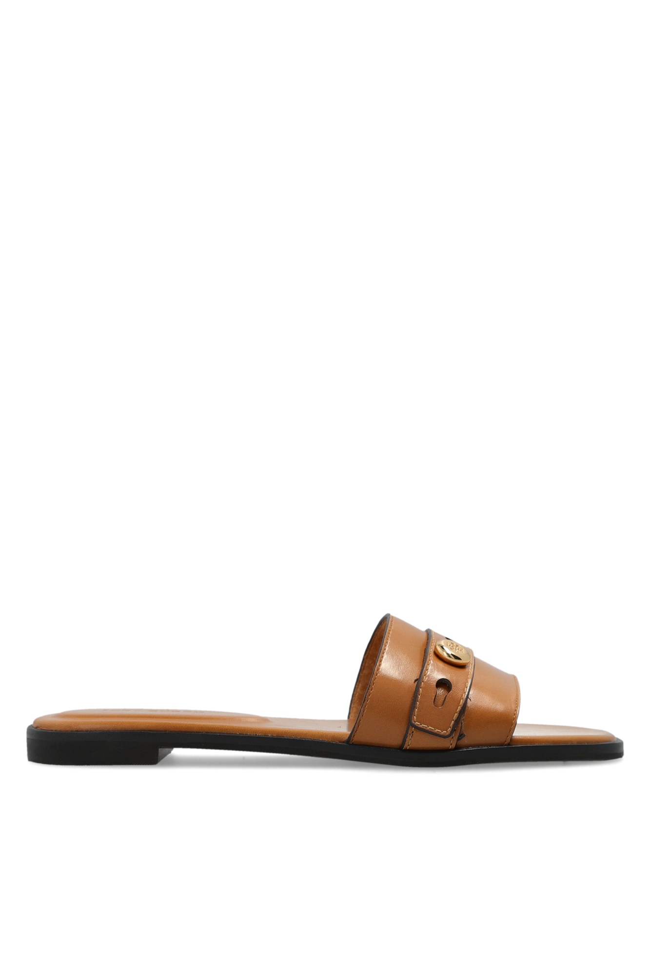 TORY BURCH Tory Burch Romy Leather Slides