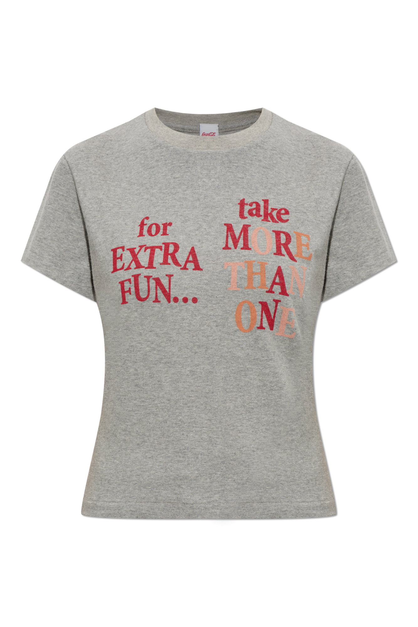 RE/DONE RE/DONE 1950s Boxy Tee "Coke For Fun"