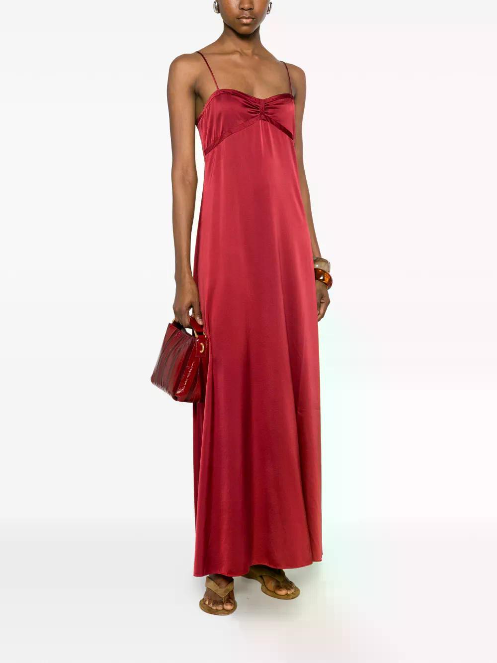 FORTE_FORTE Forte Forte Satin Gathered Dress