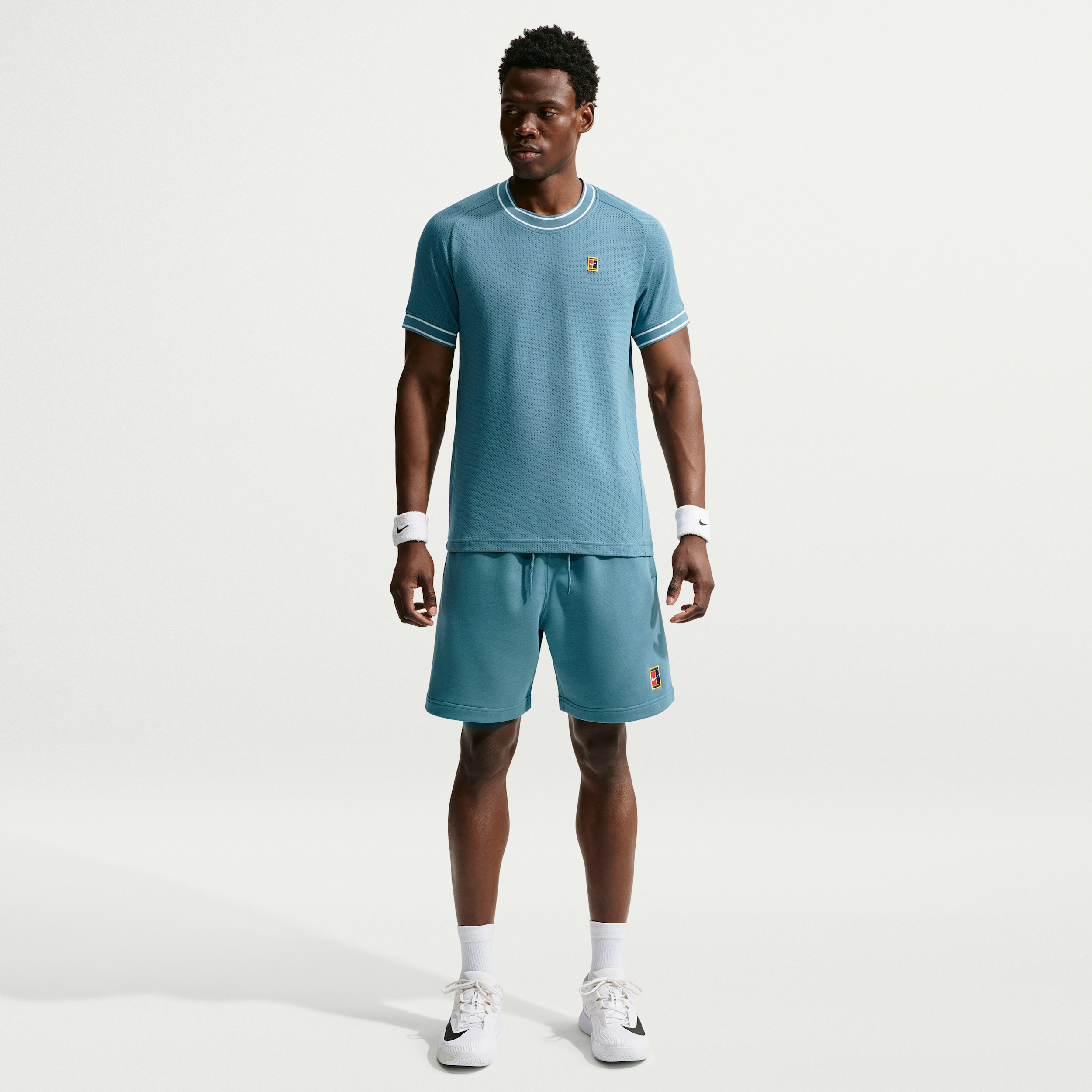 NIKE Nike Court Heritage Short-Sleeve Tennis Top